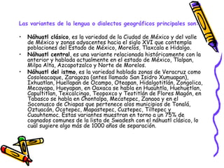Lengua Nahuatl | PPTX