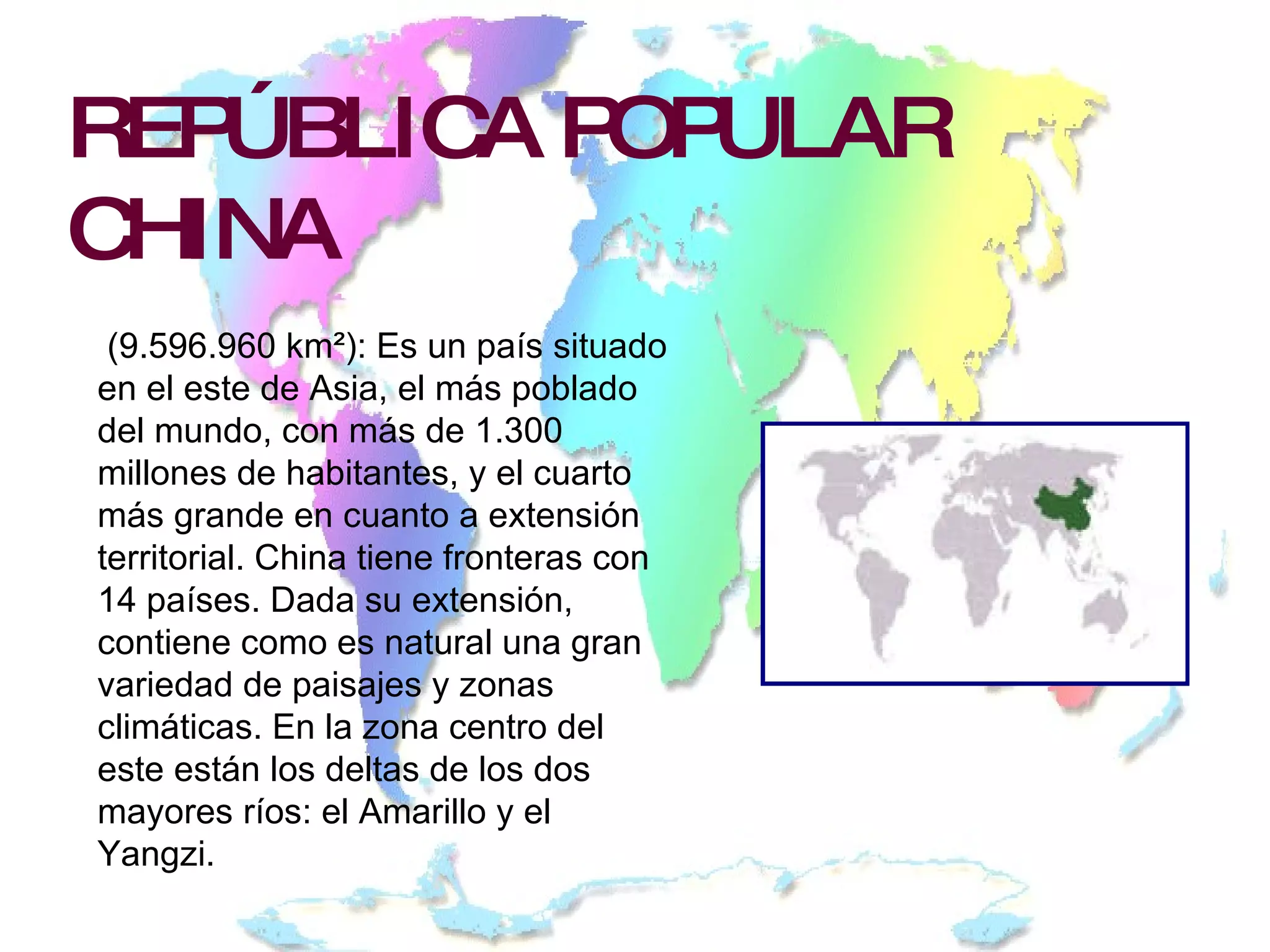 Los paises más grandes del mundo | PPT