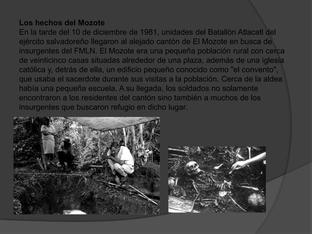 la masacre del mozote | PPT