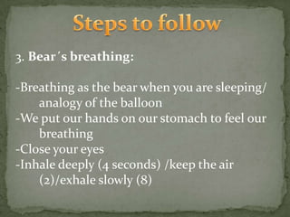 Learning to breathe | PPTX