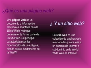 Publicación de páginas web | PPT | Computing | Technology & Computing