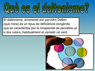 Powerpoint Daltonisme | PPTX