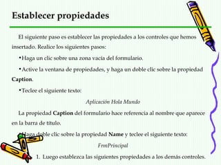 Presentación de VisualBasic | PPT