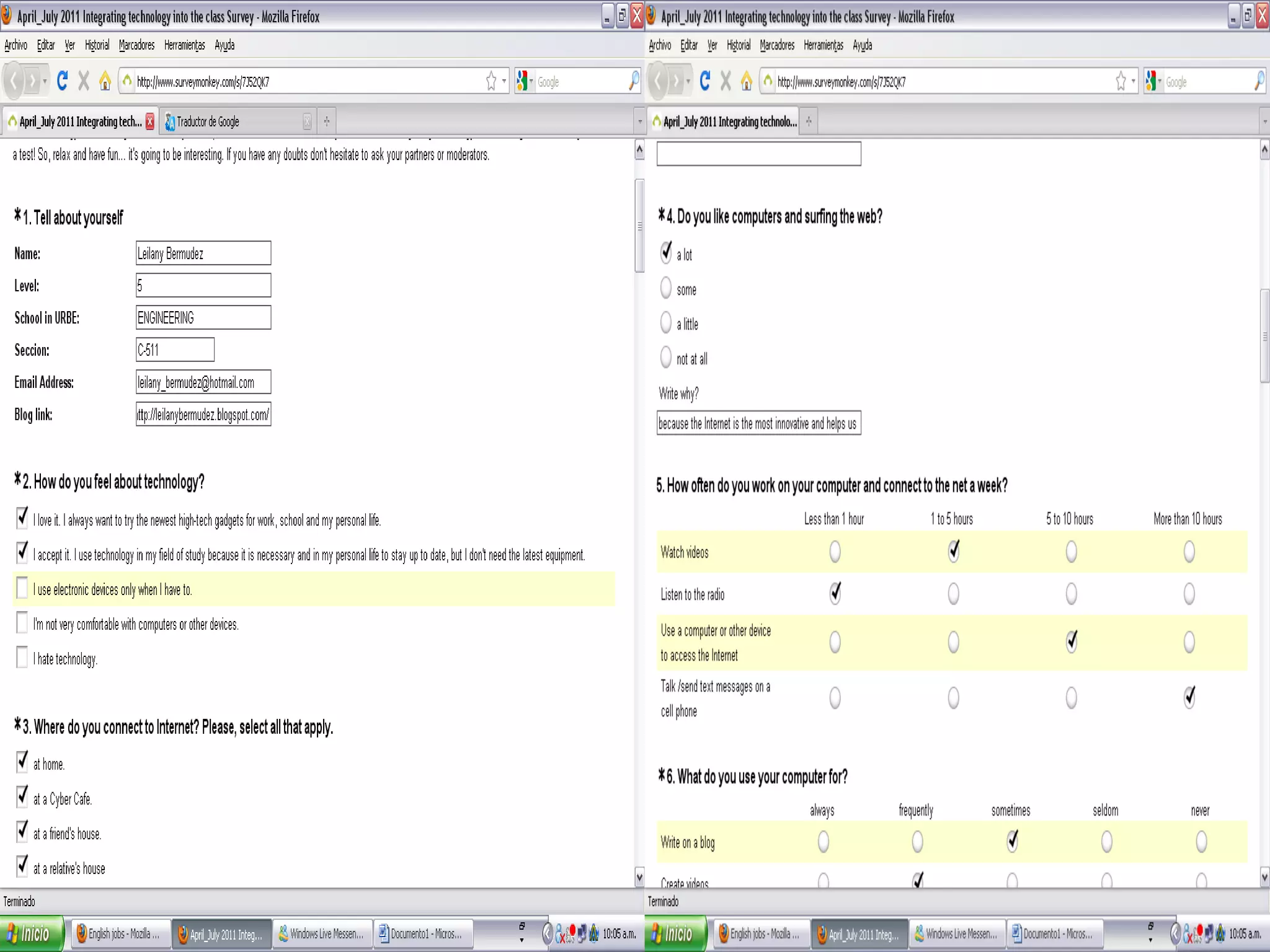 Surveys in English and Spanish | PPT