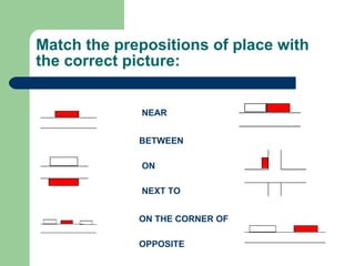Prepositions of place | PPT