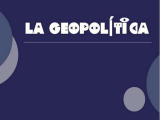 geopolitica | PPT