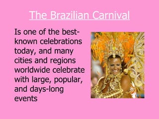 Carnival All Around the World | PPT