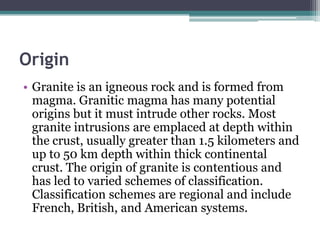 granite | PPTX