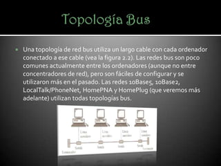 Topologias De Red | PPTX | Computer Networking | Computing