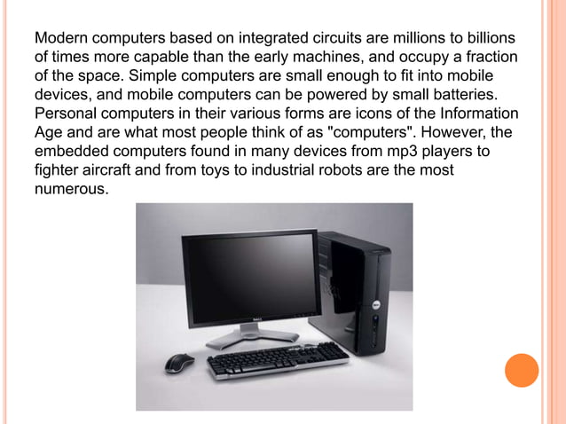 man made things | PPTX | Computing | Technology & Computing