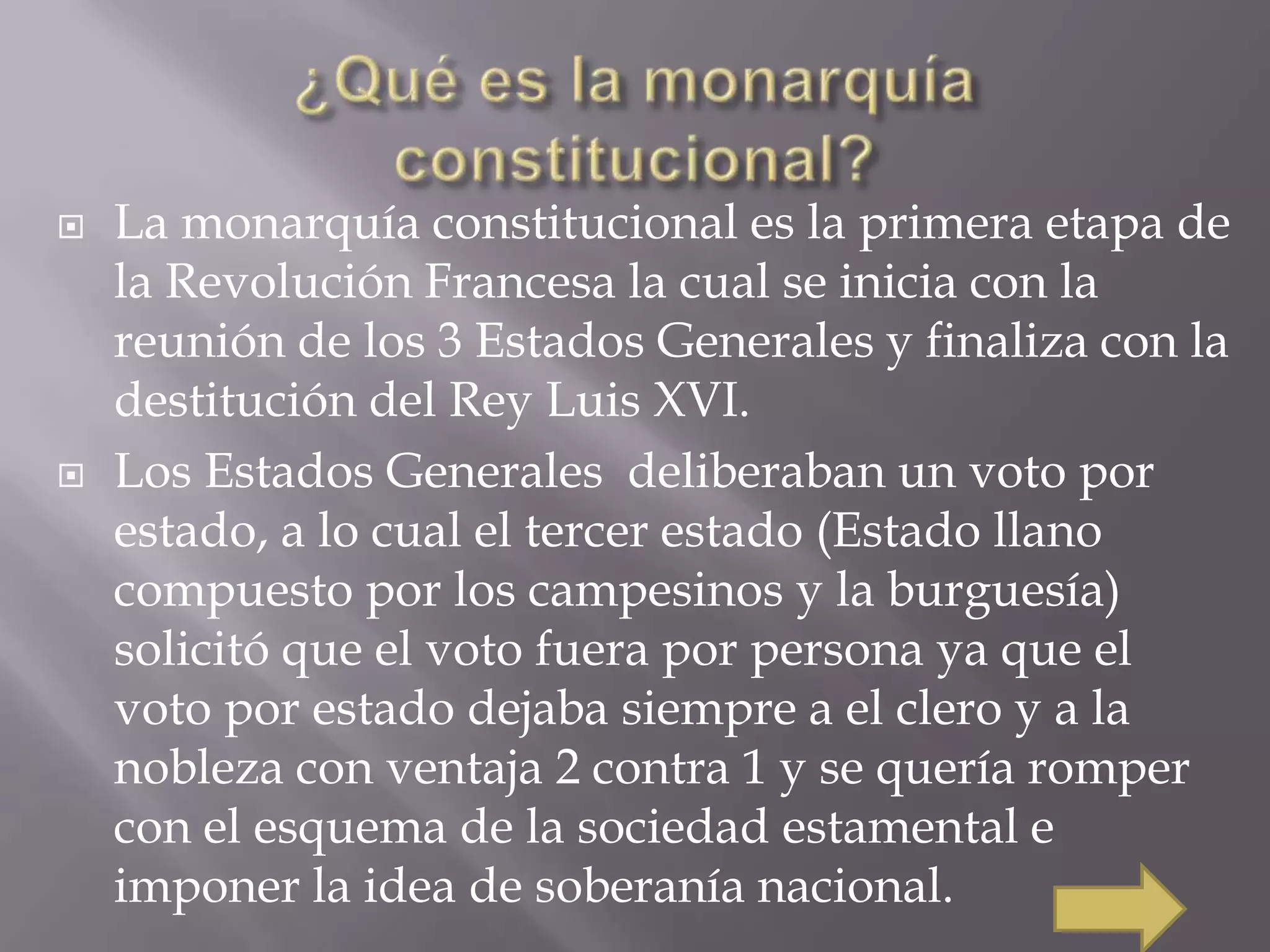 Monarquia constitucional | PPTX