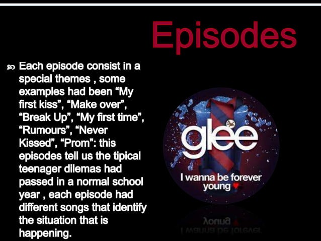 Glee presentation | PPTX | Television | Entertainment