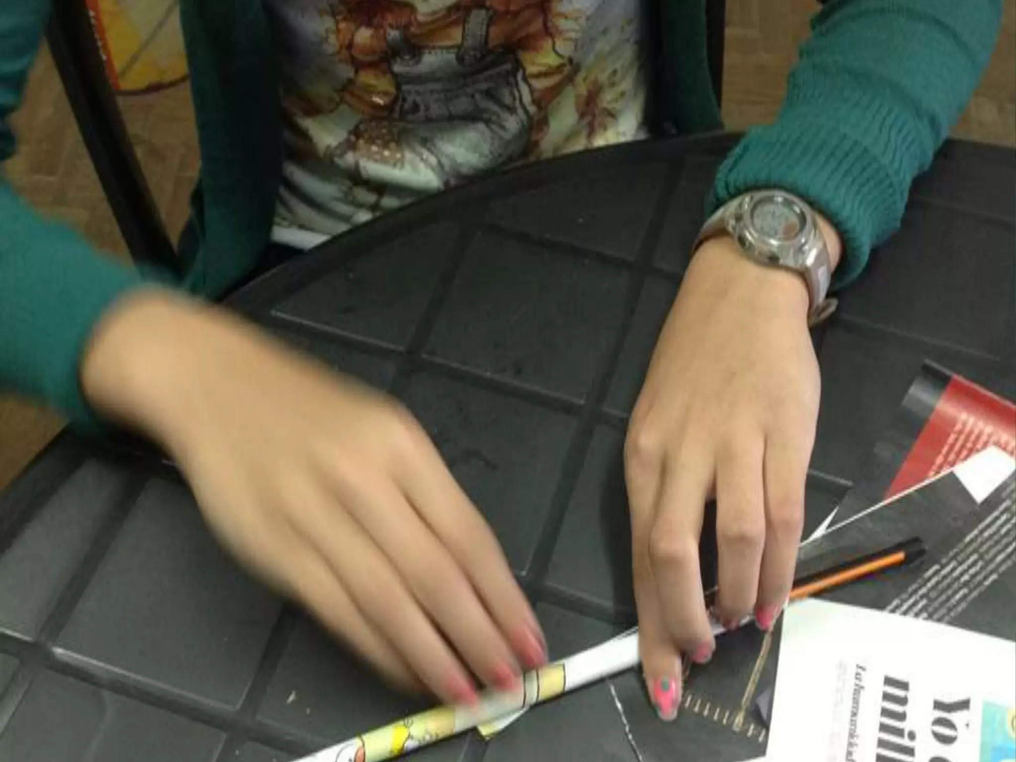 rolled up magazine craft | PPTX | Arts and Crafts | Hobbies & Interests