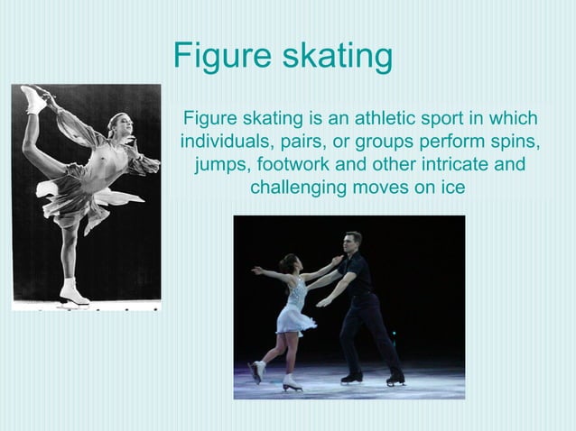 ice skating | PPT | Figure Skating | Sports