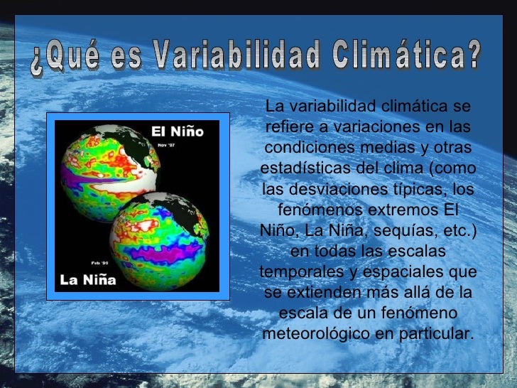 Cambios Climaticos