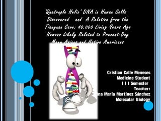 'Quadruple Helix' DNA in Human Cells Discovered and A Relative from the ...