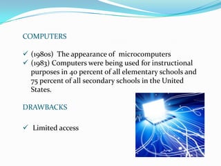 The History of Educational Technology | PPT