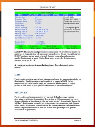 BIOS PHOENIX | PDF