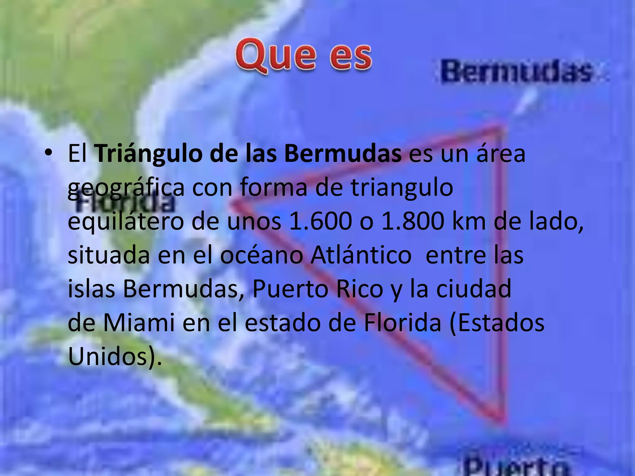 Triangulo de las bermudas | PPTX