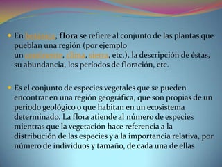 la flora | PPTX