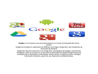 Historia de Google | PPTX