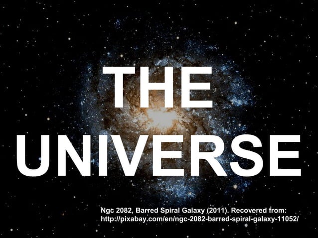 THE UNIVERSE LESSON | PPT