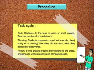 Task Based Approach | PPTX