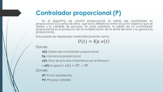 Acciones basicas de control | PPTX