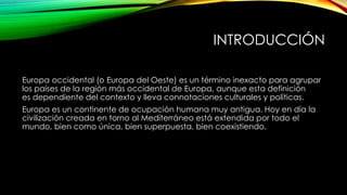 europa occidental | PPTX