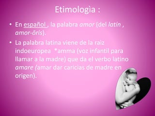 El amor | PPTX