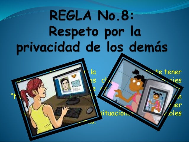 10 reglas para una buena netiqueta