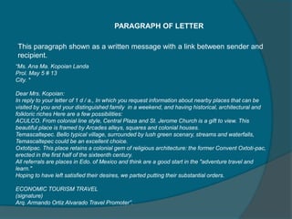 TYPES OF PARAGRAHPS | PPT