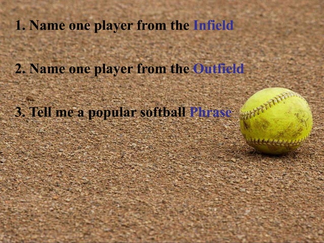 Softball presentation | PPT | Softball | Sports