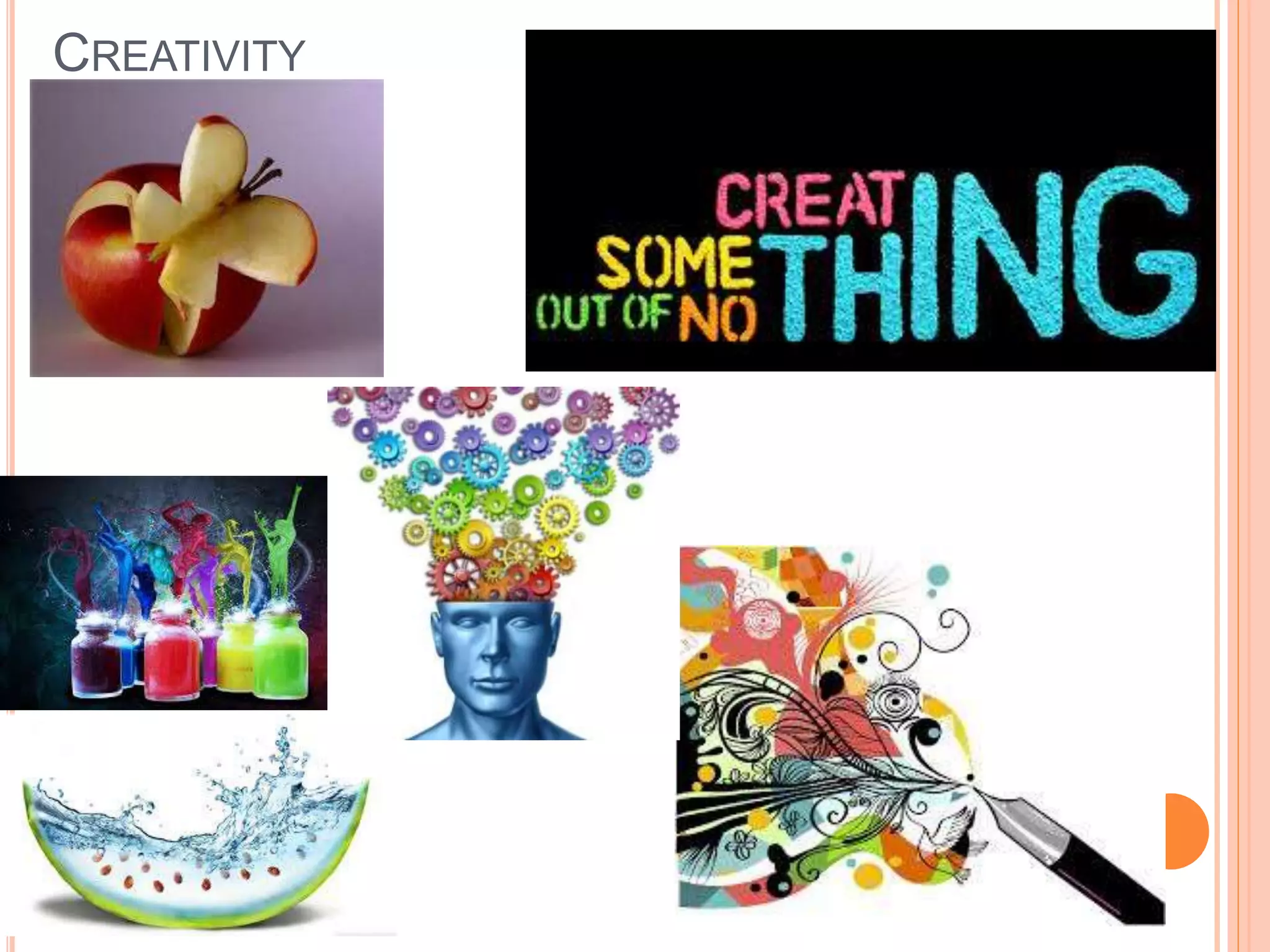 Creativity, curiosity and diversity | PPTX