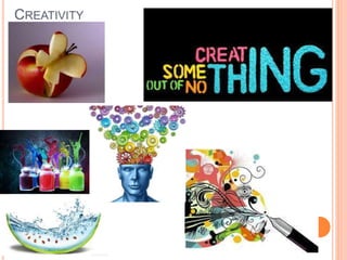 Creativity, curiosity and diversity | PPT