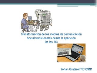 Transformación de los medios de comunicacion | PPTX | Technology & Computing