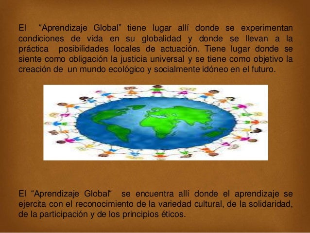 APRENDIZAJE GLOBAL