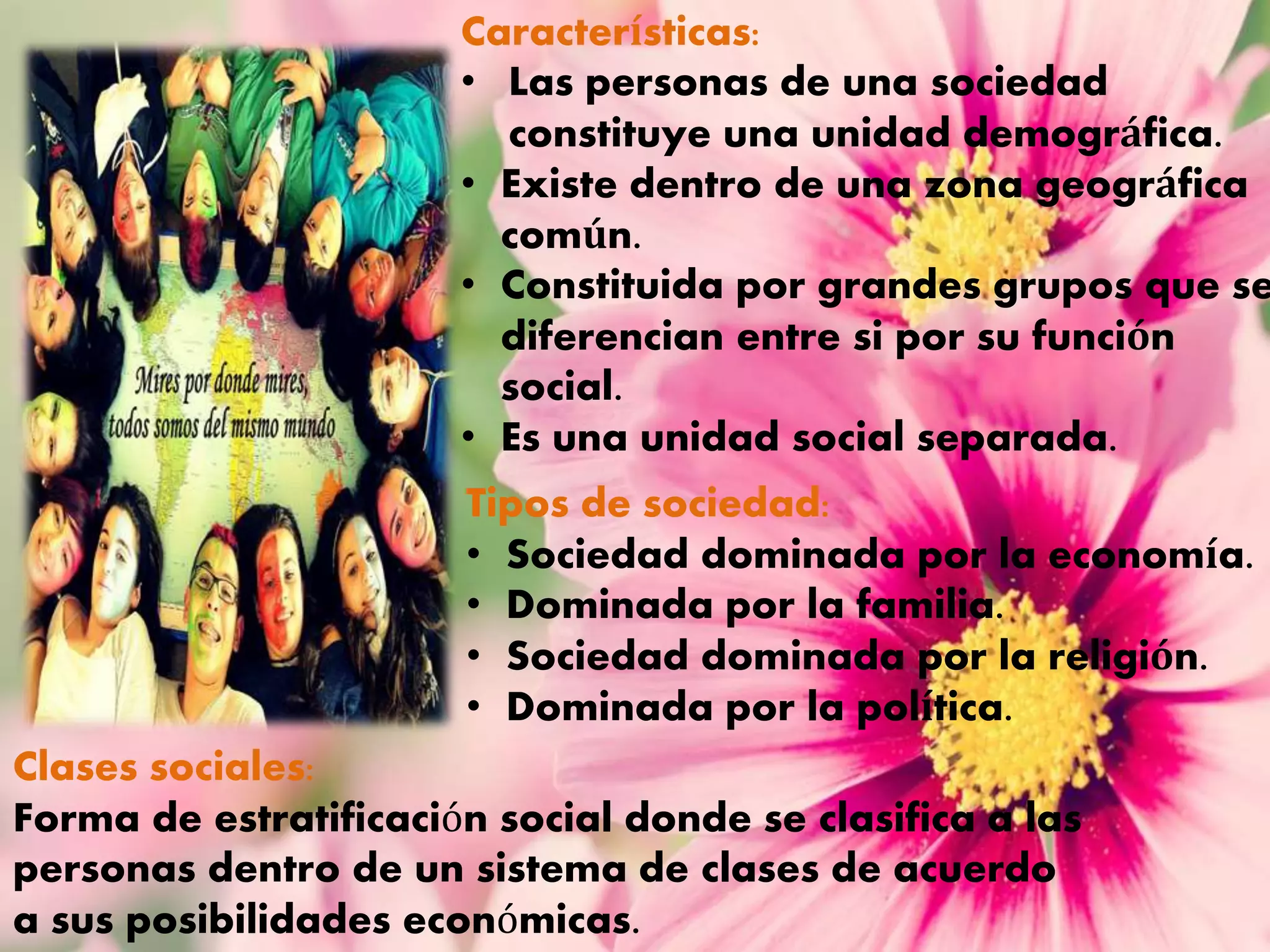 La sociedad humana, evolución y desarrollo. | PPTX