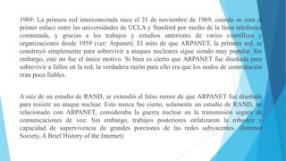 El origen del Internet | PPT