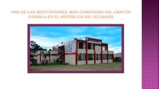 UNIDAD EDUCATIVA "REPÚBLICA DEL ECUADOR" | PPTX