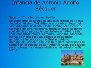 Gustavo Adolfo Becquer | PPTX