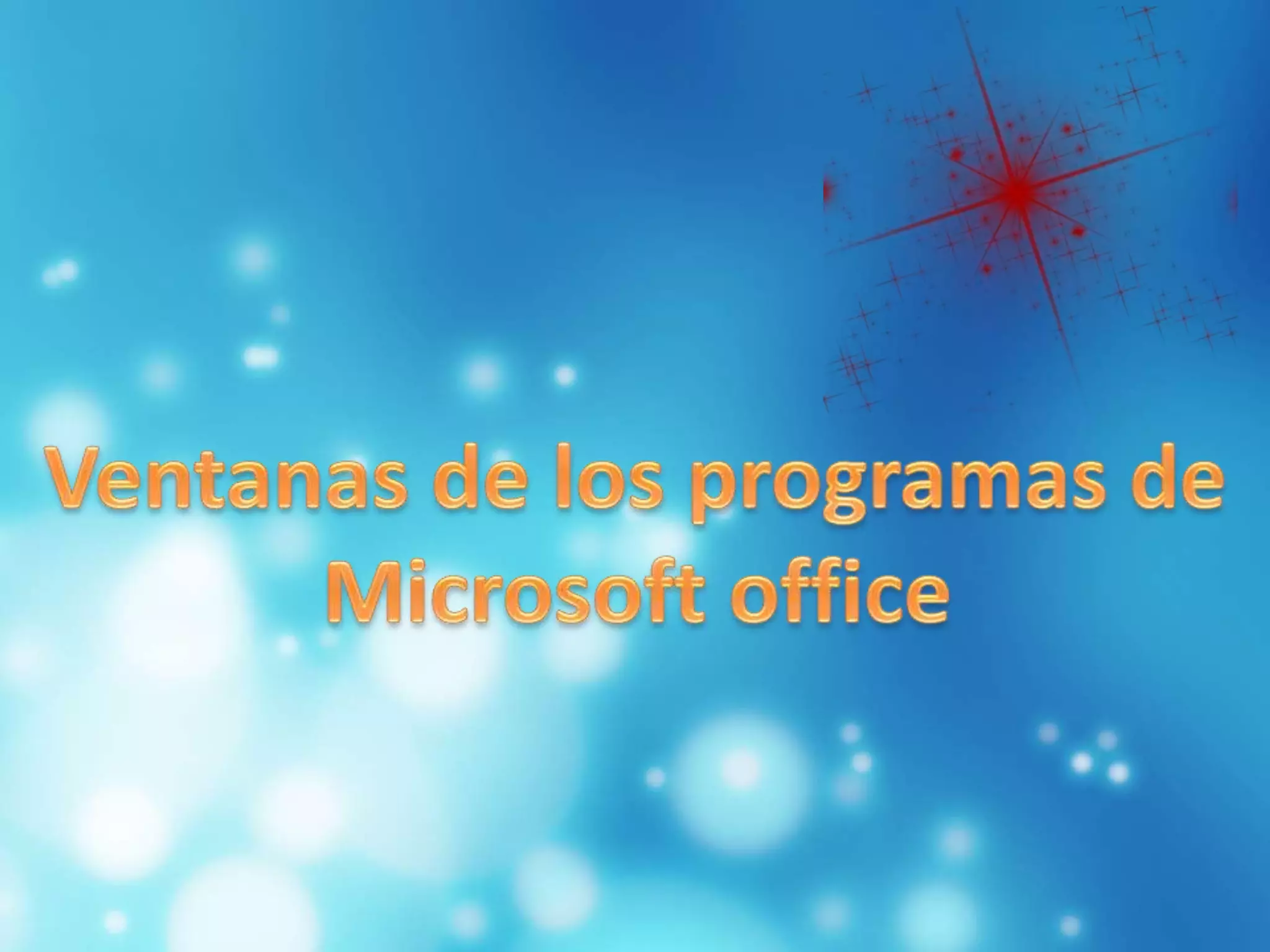 presentacion de ventanas de microsoft office by elvin alexander | PPTX ...