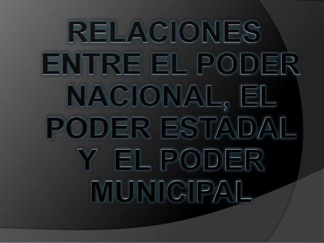 Esquema Poder Publico Nacional Estadal Y Municipal - Sitios Online Para ...