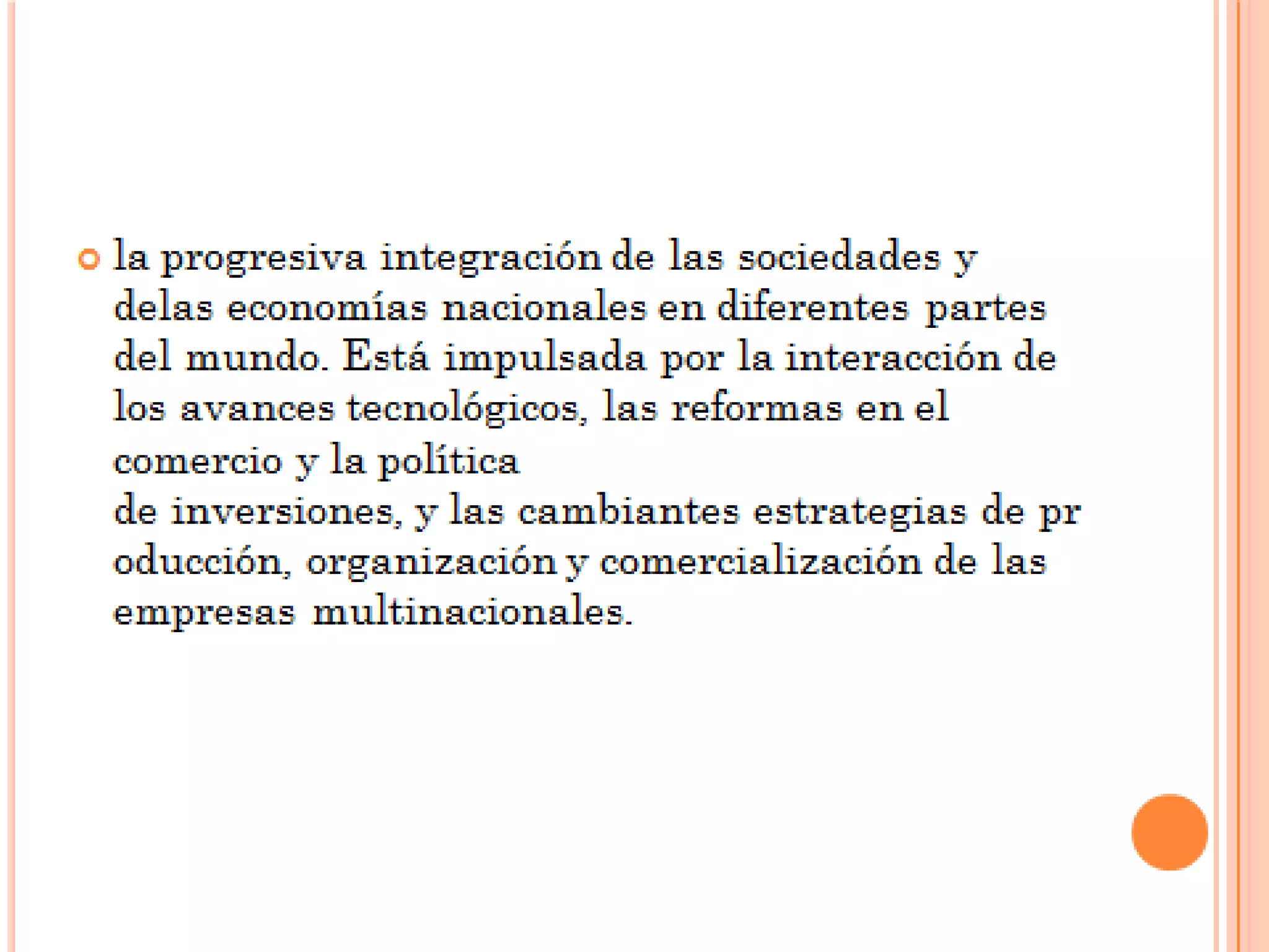 MUNDIALIZACION , PAISES PERIFERICOS Y CENTRALES | PPTX