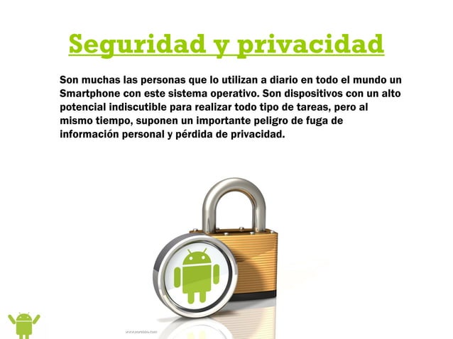 ANDROID INFORMACION | PPT