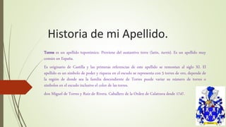 Historia de mi apellido. | PPT