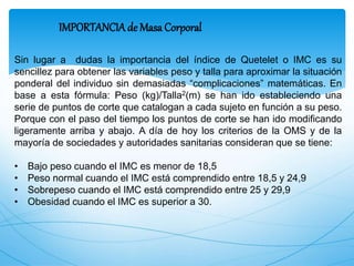Índice de Masa Corporal | PPTX