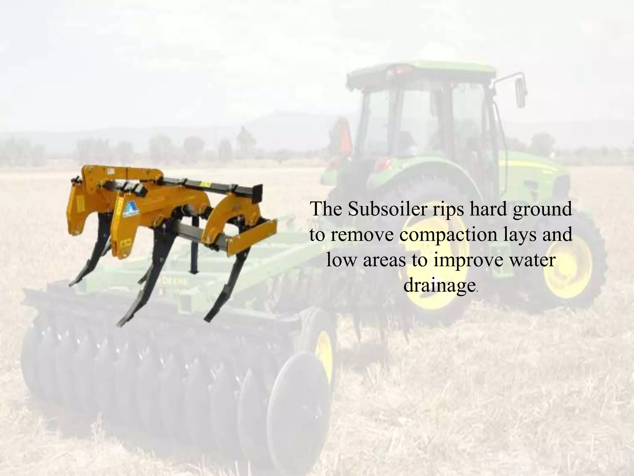 Soil Preparation: Tools and Implements | PPTX