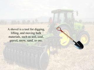 Soil Preparation: Tools and Implements | PPTX