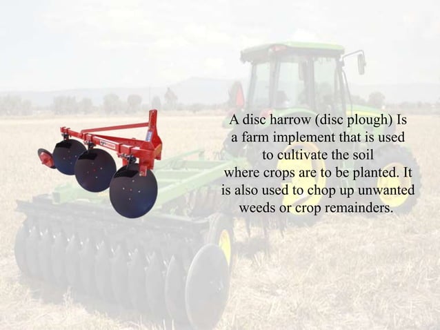 Soil Preparation: Tools and Implements